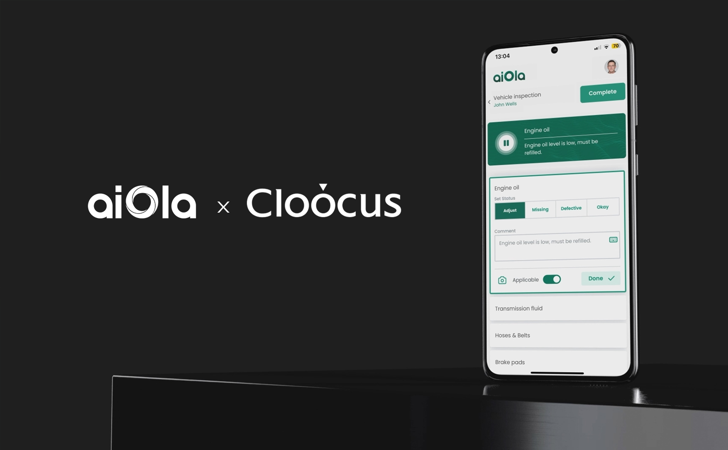 Partnership with Cloocus | aiOla
