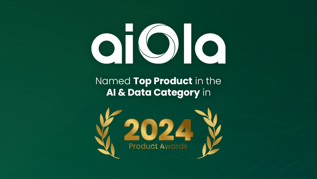 aiOla is Top in the AI & Data Category in 2024 Product Awards