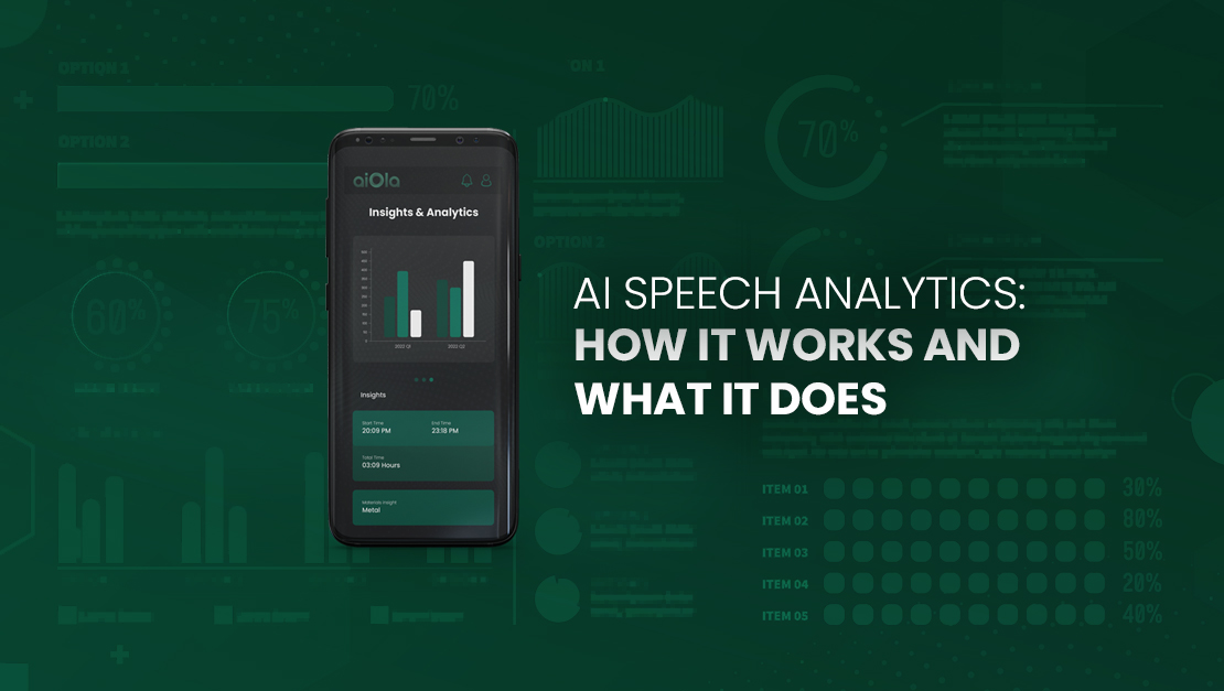 AI Speech Analytics: How it Works and What it Does