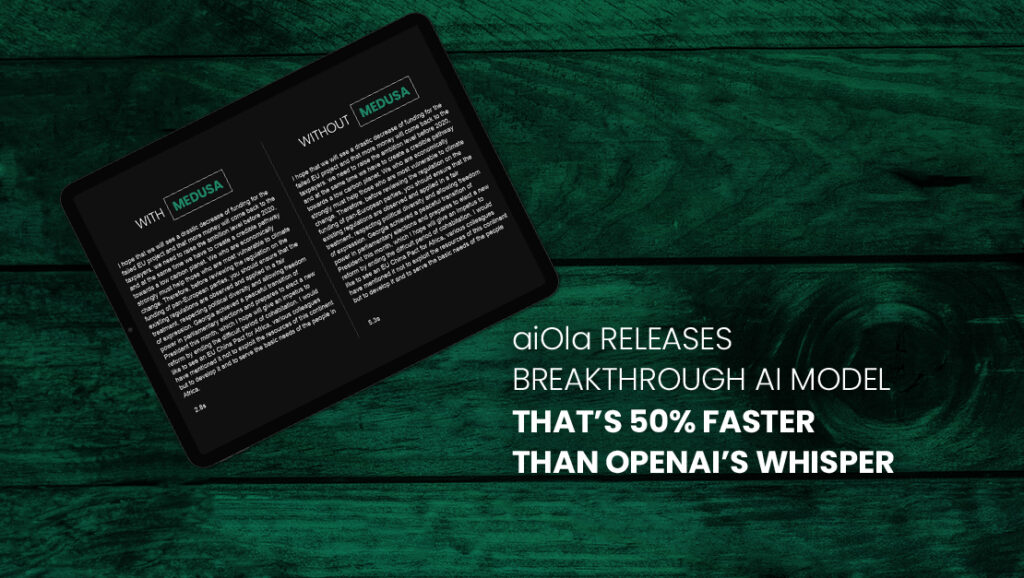 Introducing Whisper-Medusa: aiOla's Latest Open-Source AI Model
